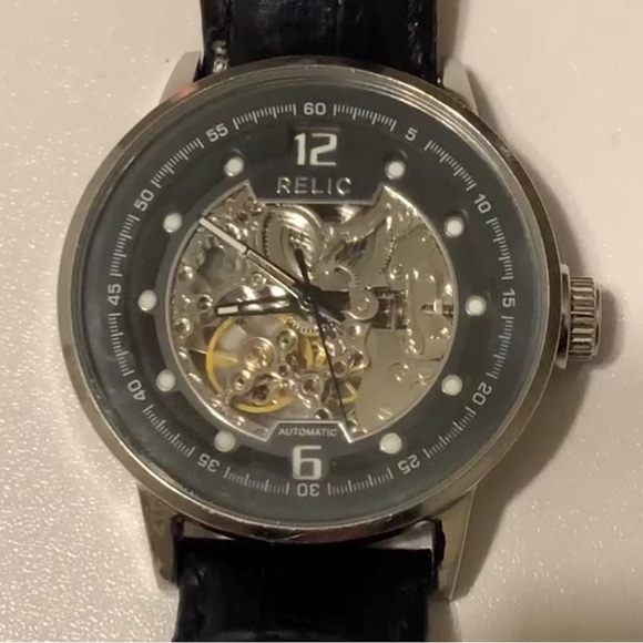Relic | Accessories | Relicfossil Watch Exposed Gears And Moving Parts ...